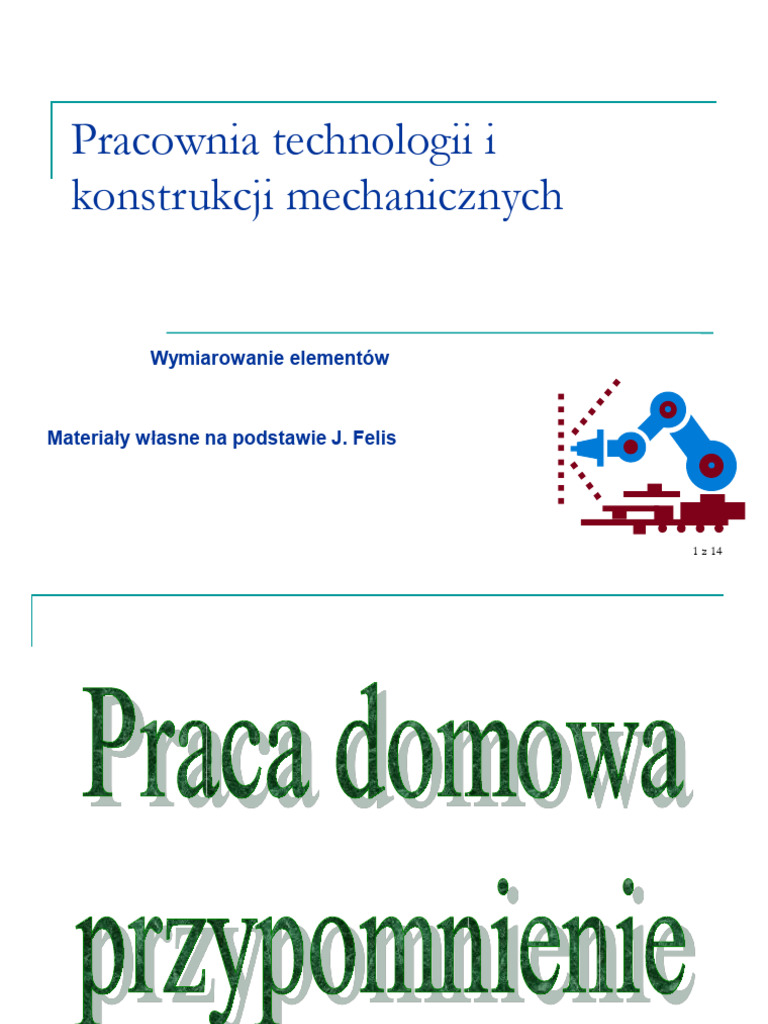 06CAD-Lekcja 18 Wymiarowanie Elementów | PDF