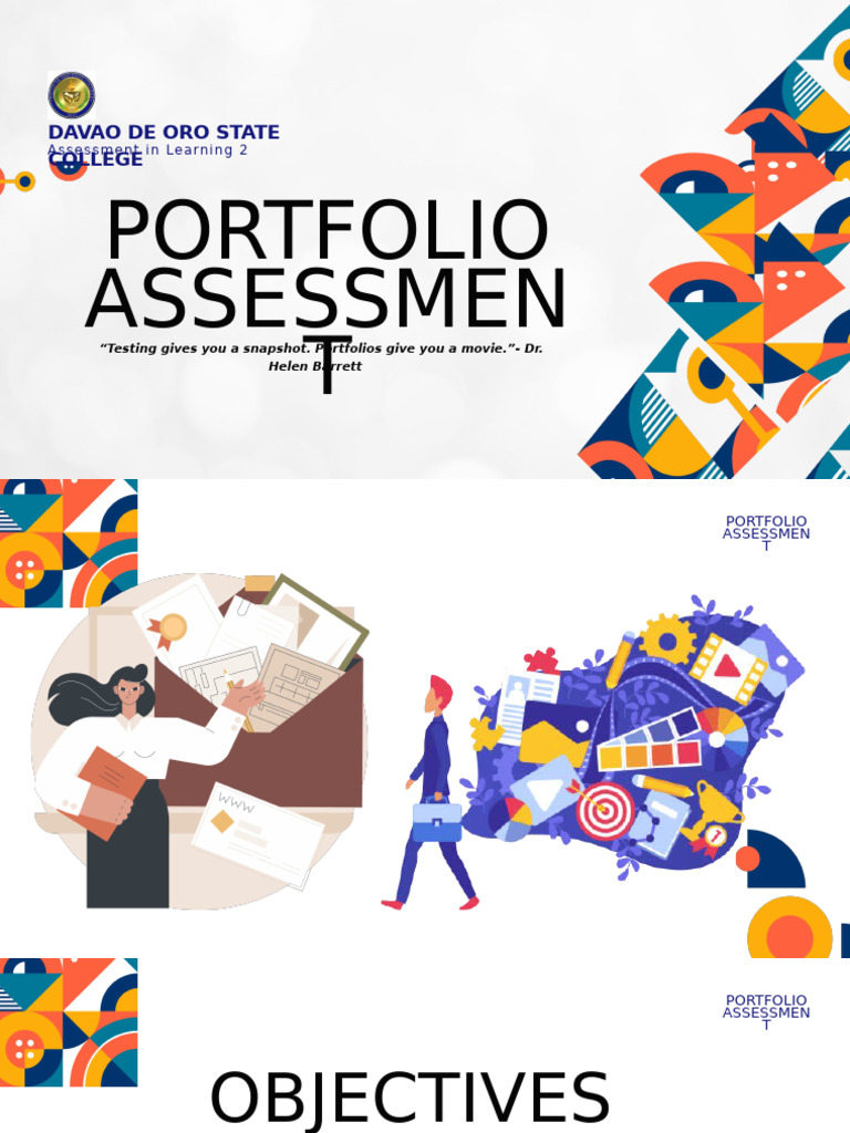 PED 6 Portfolio Assessment | PDF | Educational Assessment | Learning