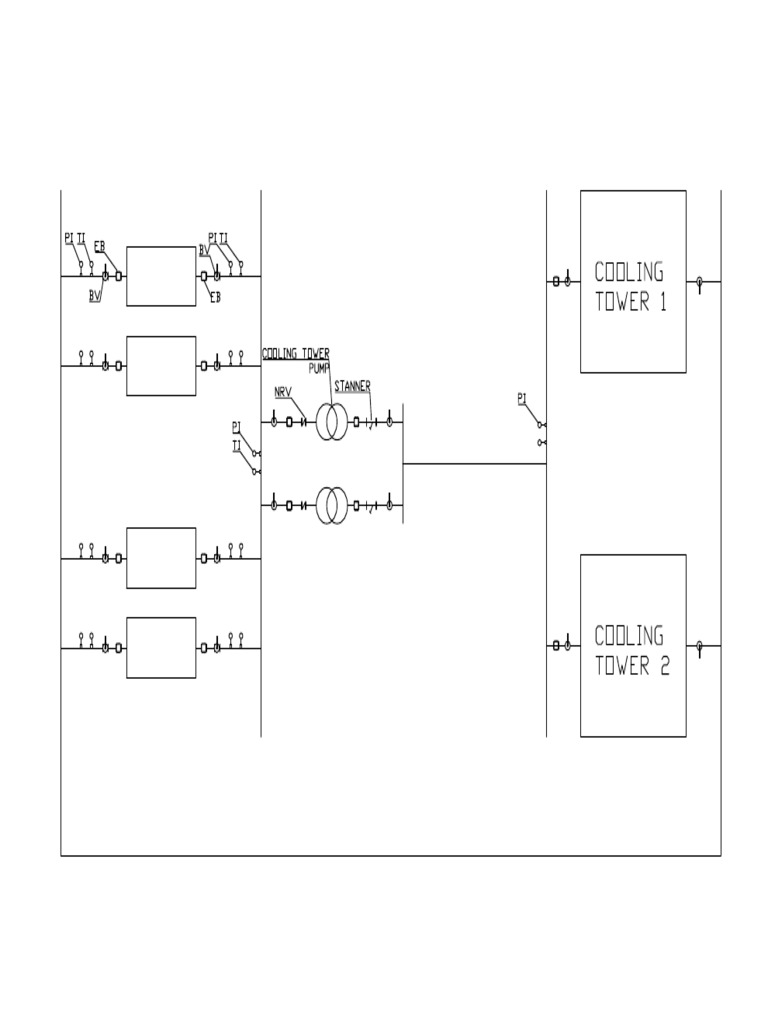 Cooling Tower Layout | PDF