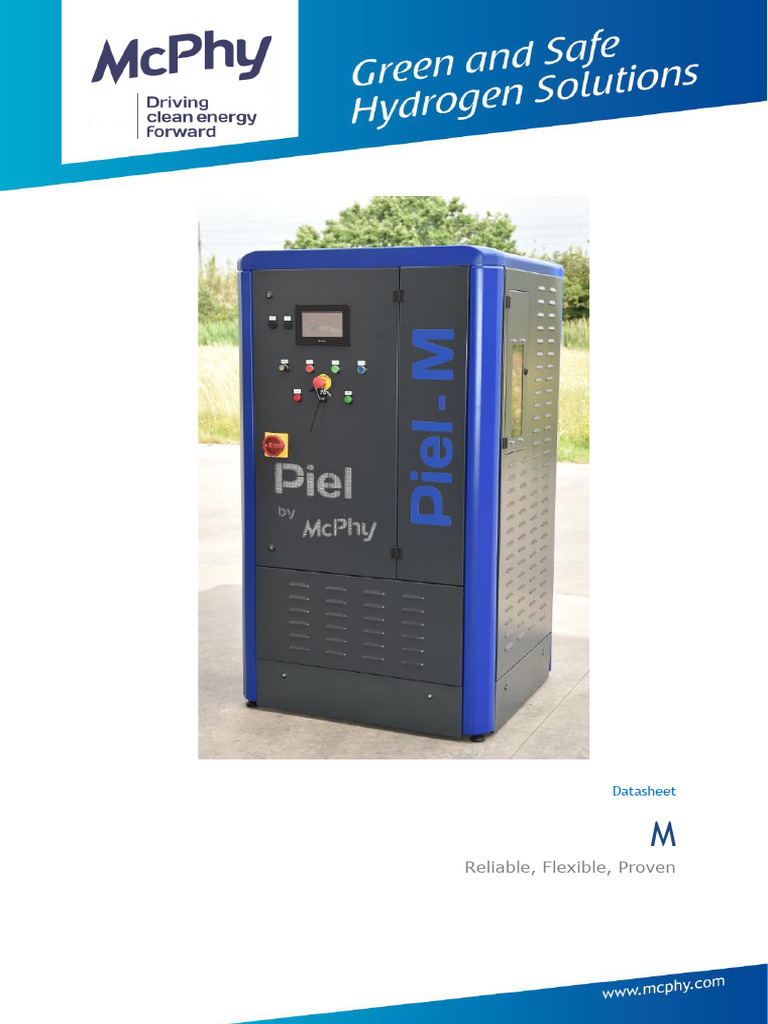 McPhy Datasheet M byMcPhy | PDF | Applied And Interdisciplinary Physics ...