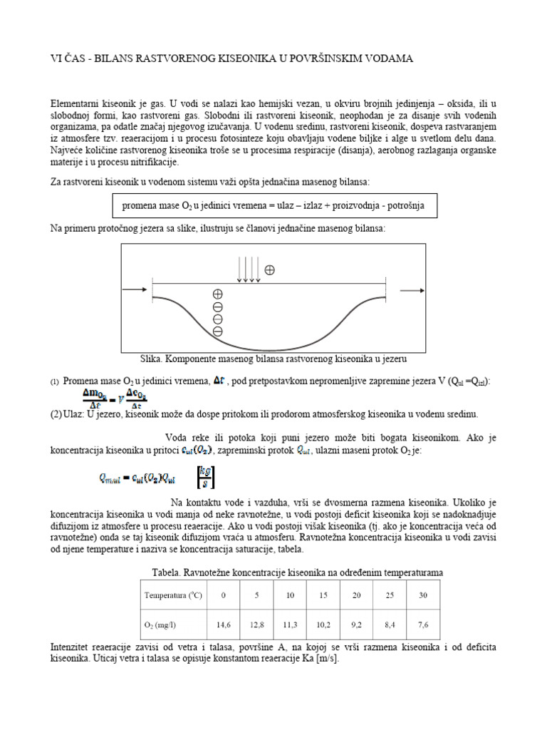 06 Kiseonik Teorija | PDF