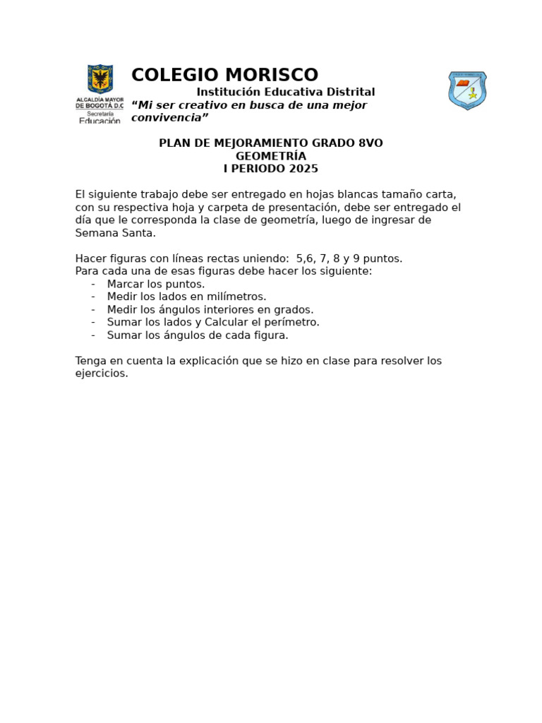 Geometría 8vo | PDF