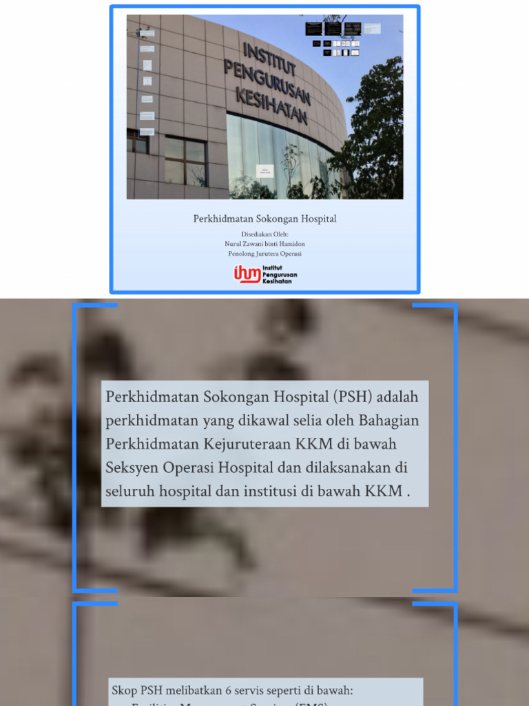 Perkhidmatan Sokongan Hospital | PDF