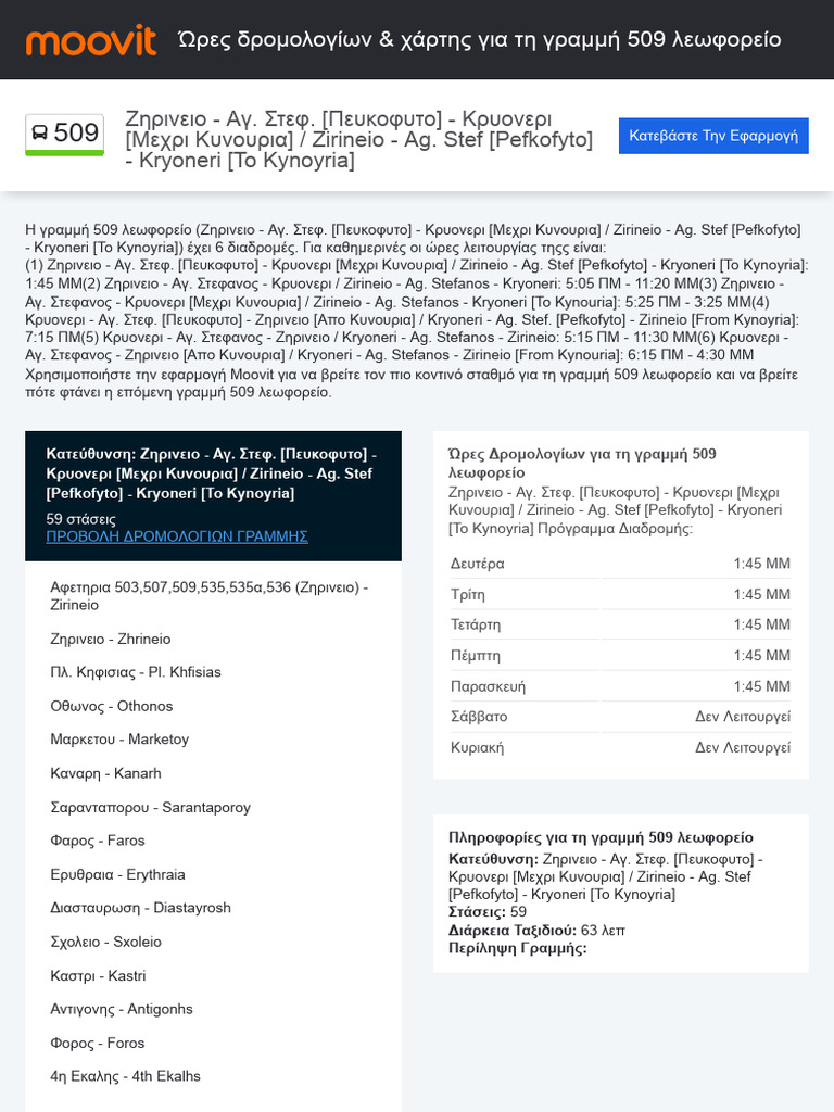 Ζηρινειο - Αγ. Στεφ. (Πευκοφυτο) - Κρυονερι (Μεχρι Κυνουρια) / Zirineio ...