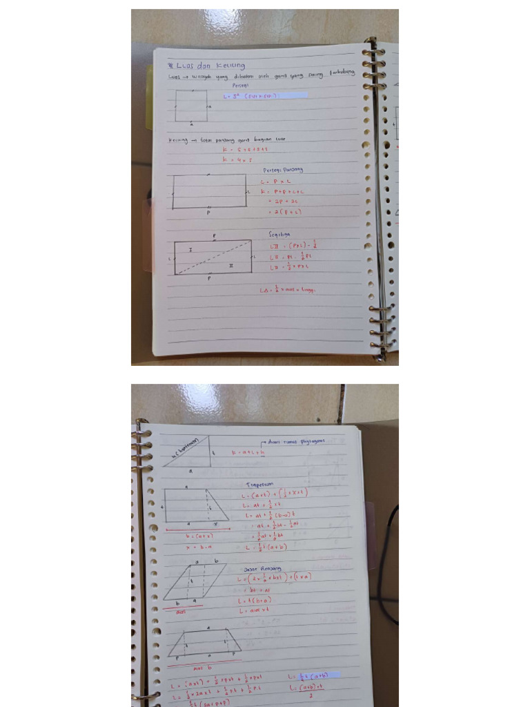 Catatan Matematika | PDF
