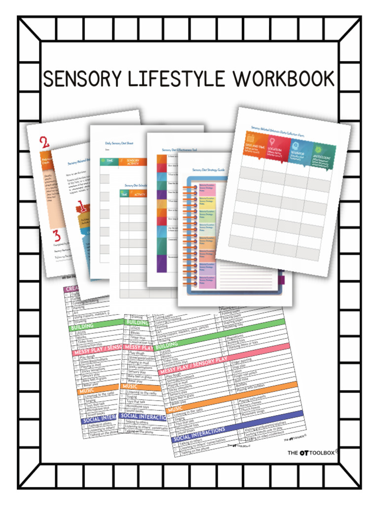 Sensory Lifestyle Workbook | PDF | Behavior | Emotional Self Regulation