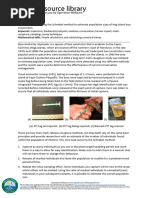 Estimating Population Size, Mark-Recapture | PDF