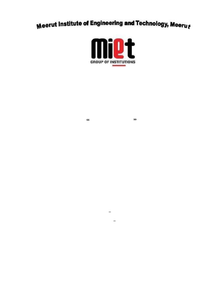 Harshit Garg FINAL REPORT 1 | PDF | Html | Html Element