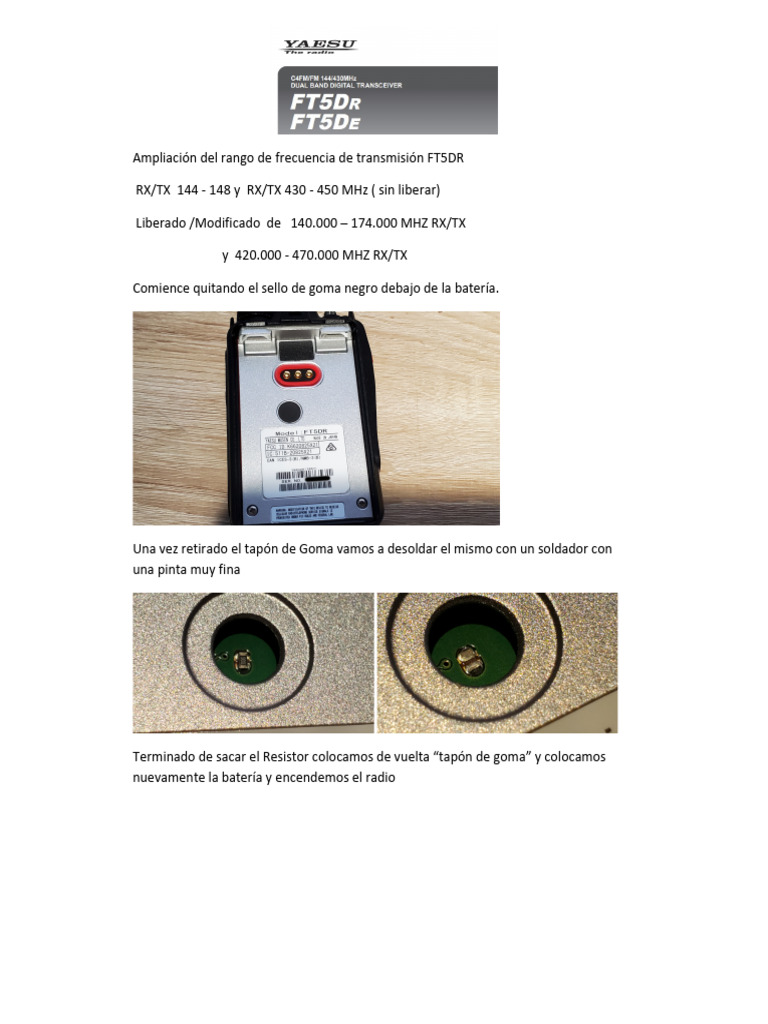 FT-5DR Mars MOD | PDF