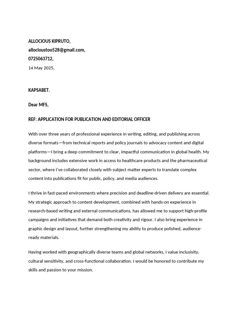 Allocious Cover Page | PDF