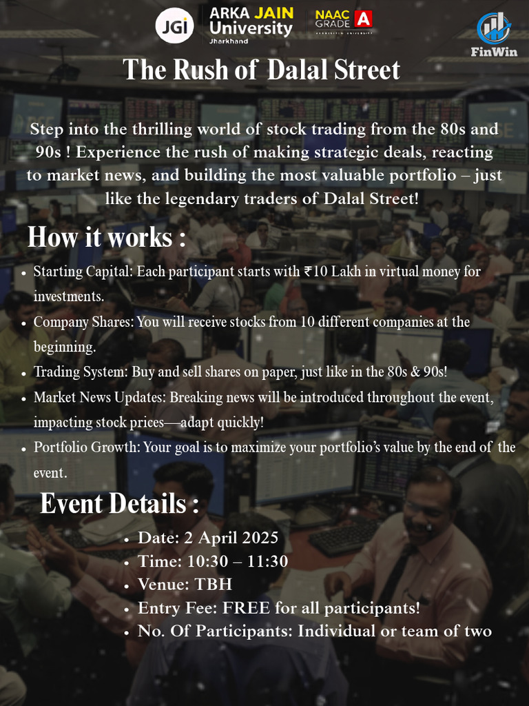 The Rush of Dalal Street | PDF