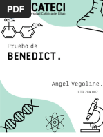 Reactivo Benedict: Detección de Azúcares en Orina | PDF | Reactivo | Orina