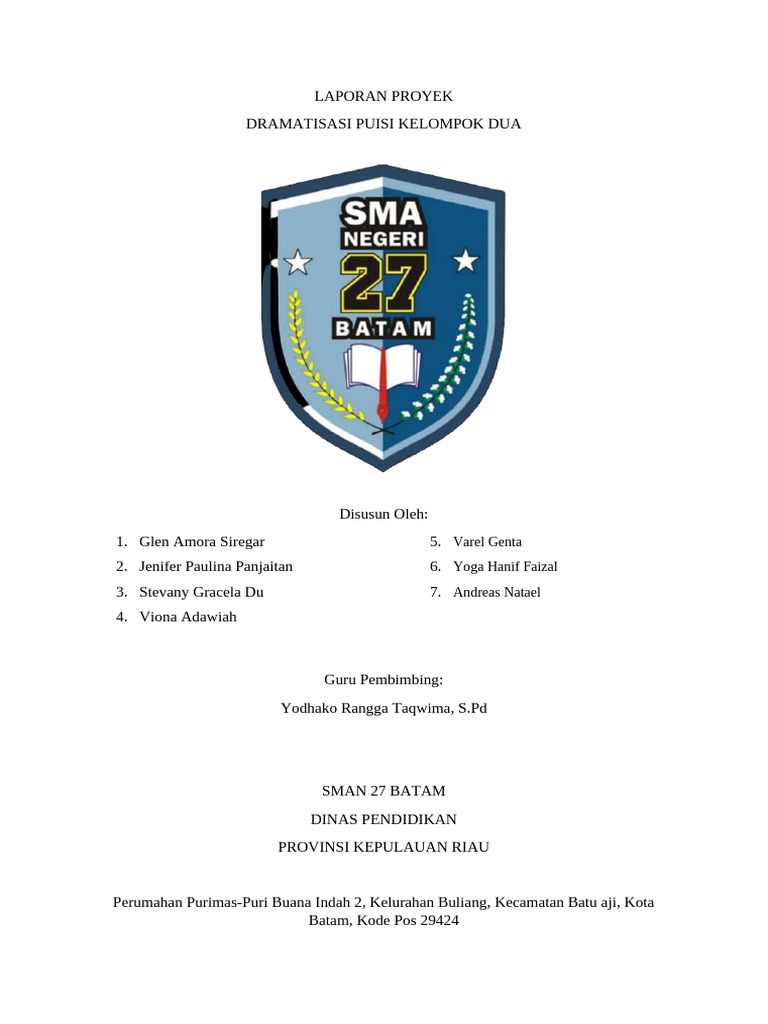 LAPORAN BINDO KELOMPOK 2 | PDF