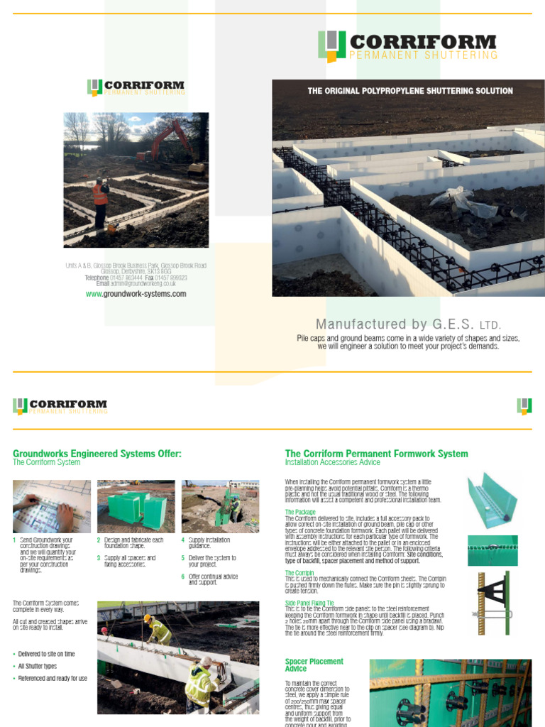 NEW Corriform 4 Page | PDF | Structural Engineering | Building Materials