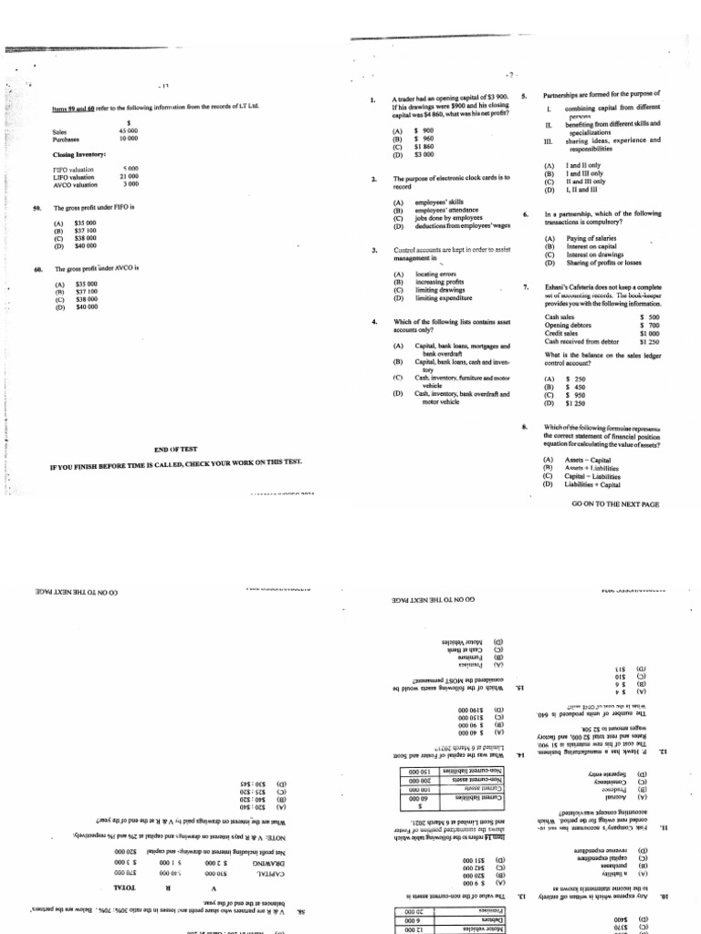 736605407-CSEC-POA-P1-2024 - Booklet | PDF