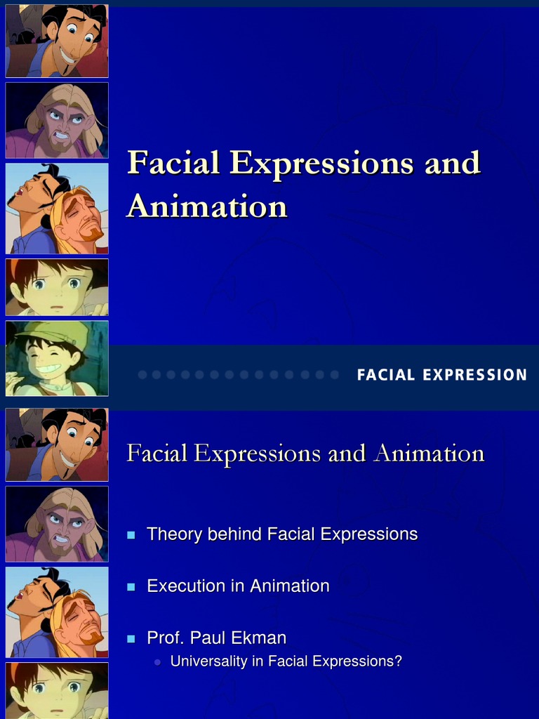 Understanding Facial Expressions in Animation | PDF