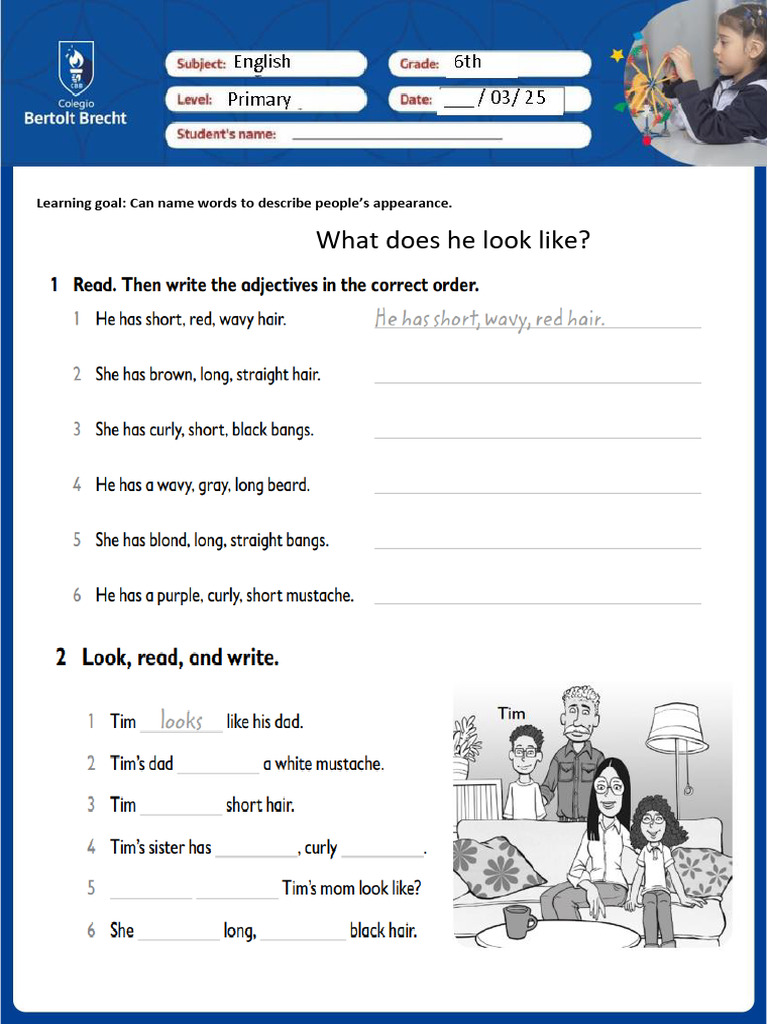 Worksheet 1 - Grammar | PDF