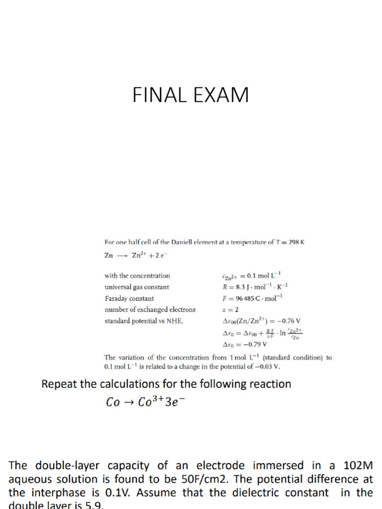 Final Exam Mse 112 | PDF