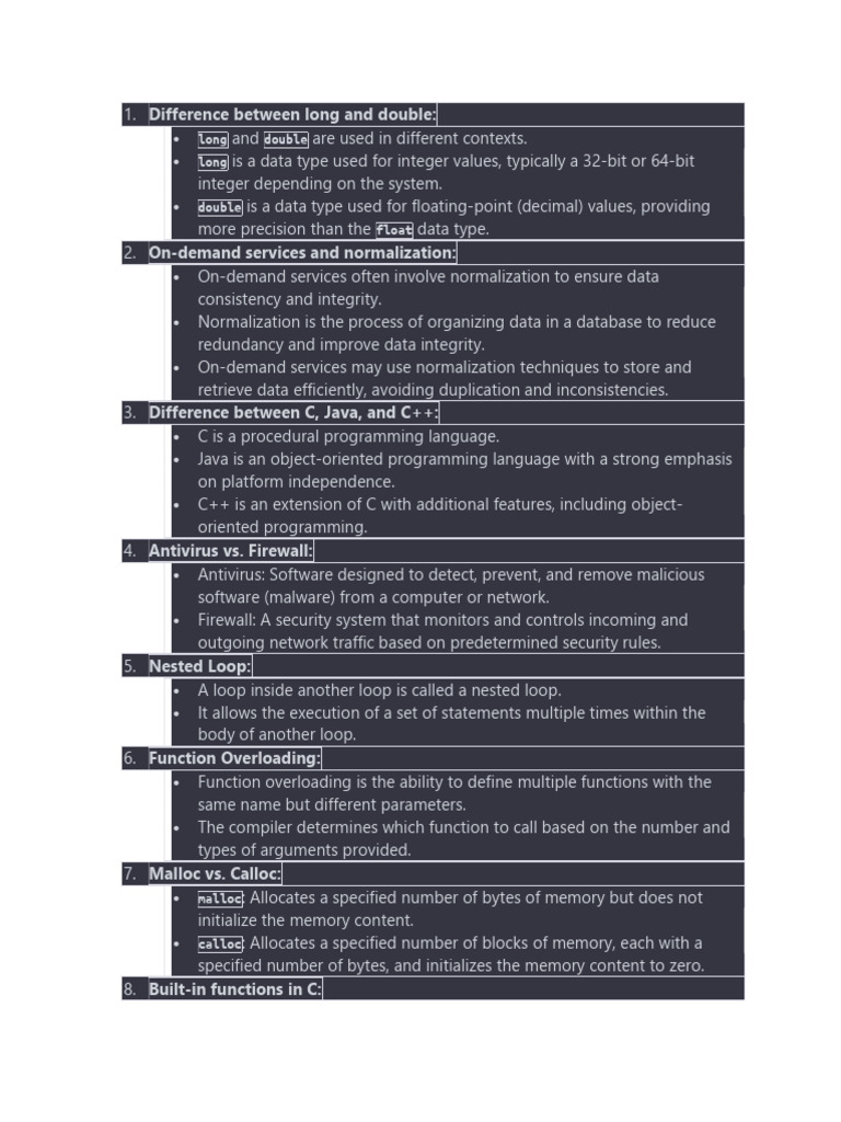 02 Tcs Interview | PDF | Method (Computer Programming) | Databases