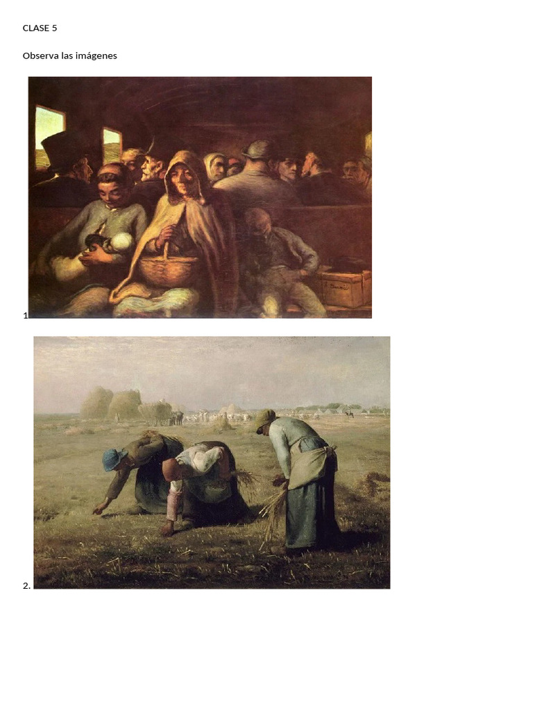 IMAGENES Realismo | PDF