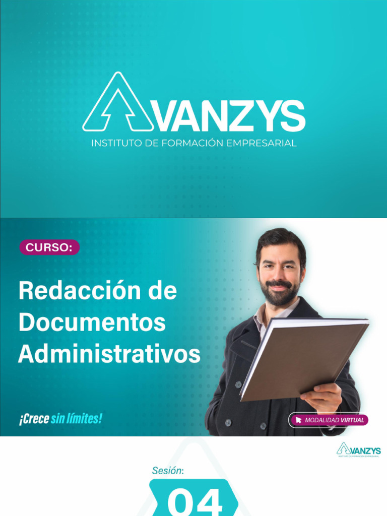 SESIÓN 4 - Redacción de Documentos Administrativos | PDF | Puntuación