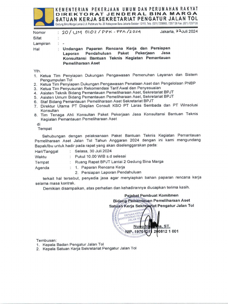 20-UM0102-PPK-PPA-2024 - Und Paparan Rencana Kerja & Persiapan Laporan Pendahuluan Paket ...