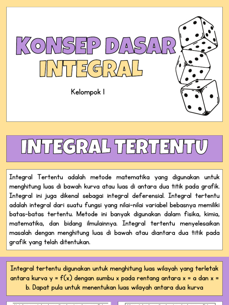 Materi Konsep Dasar Integral Matematika Ekonomi | PDF