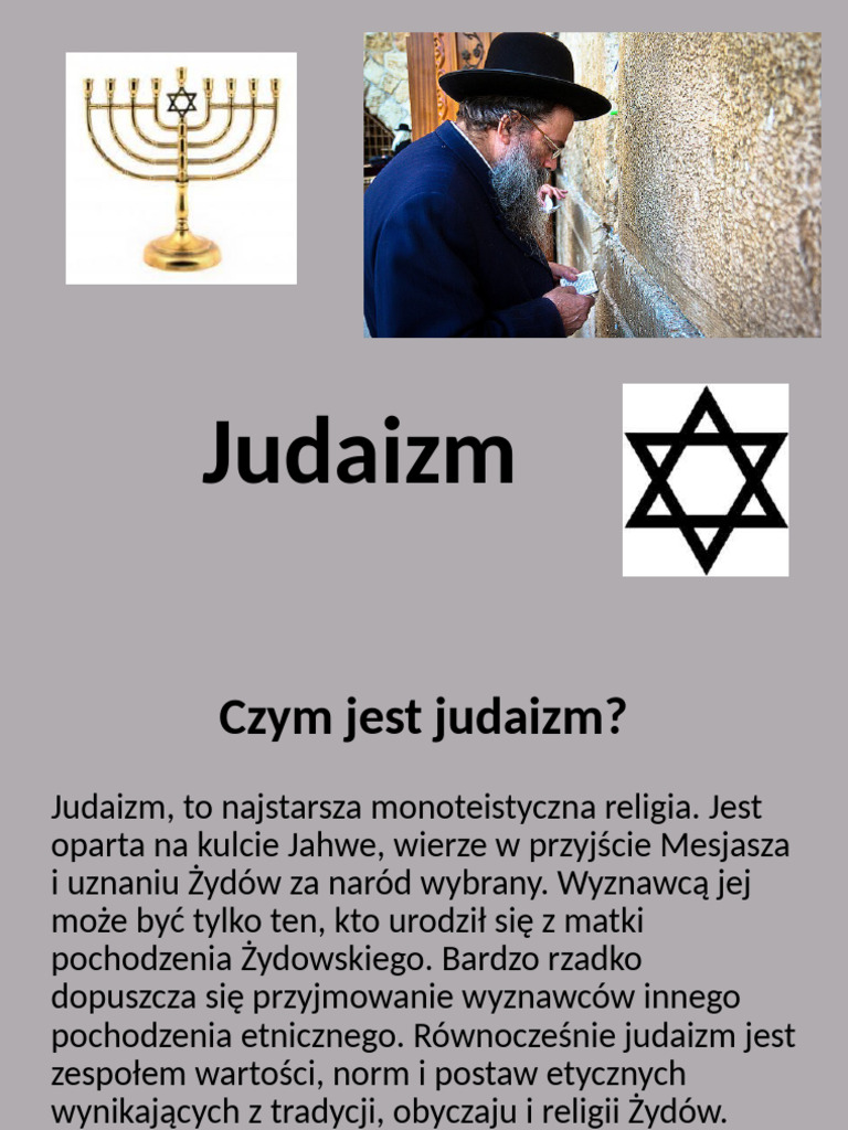 Judaizm | PDF