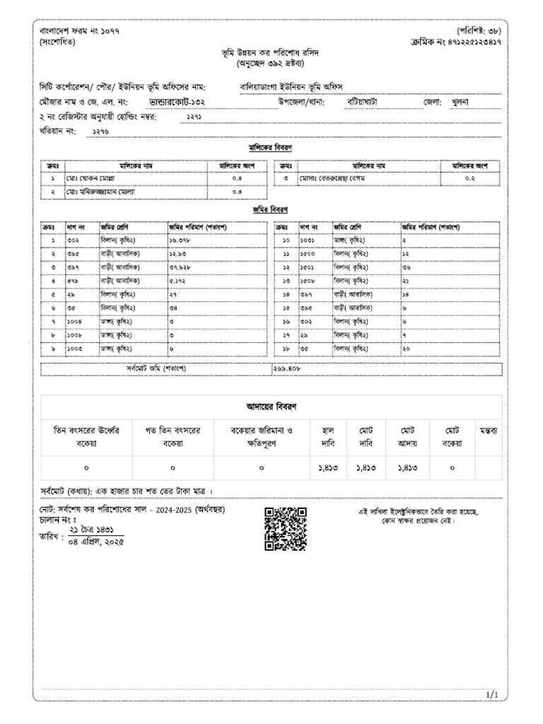 DHAKILA 1276 Updated | PDF