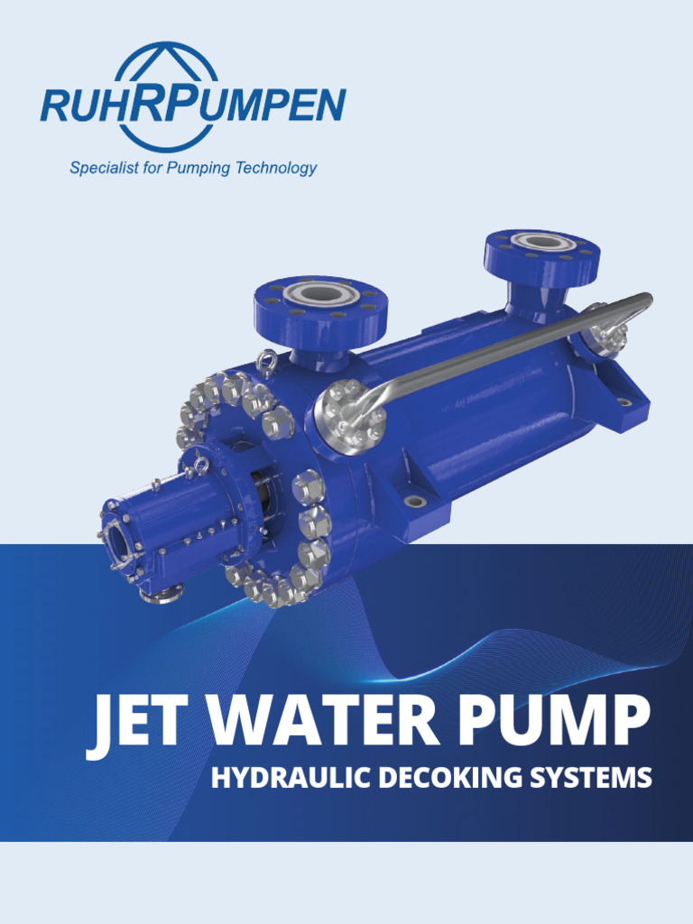 Ruhrpumpen Decoking Jet Water Pump Feb19 | PDF