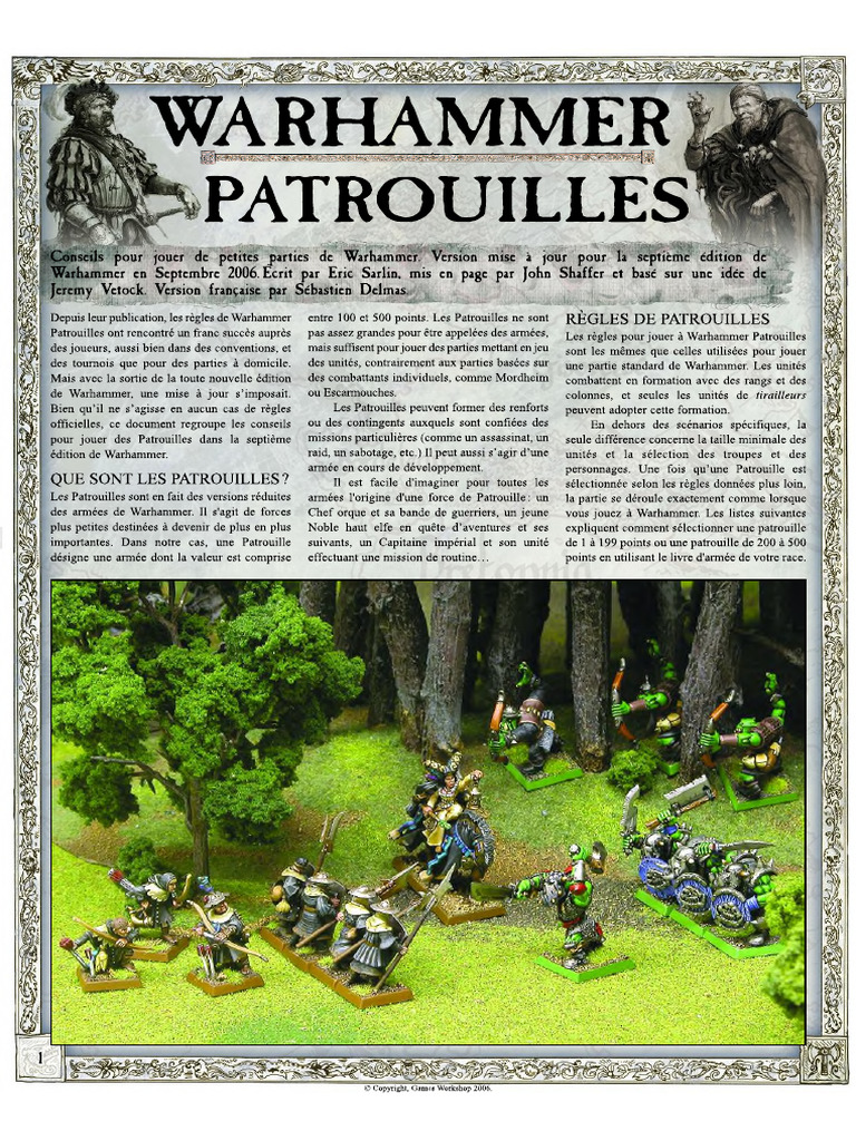 WHFB Expansion - Patrouille 7th | PDF