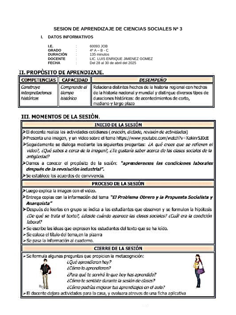 Sesion 3 de Ccss 4 Sec | PDF