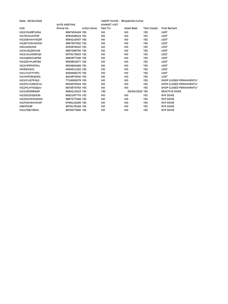DSR 08.04.2025 | PDF