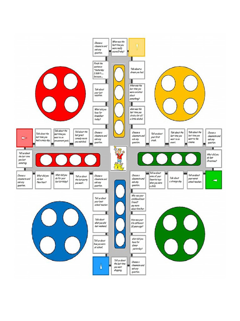 Ludo game simple past | PDF