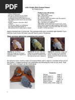 Crochet Opossum Bag Holder Guide | PDF | Crochet | Weaving