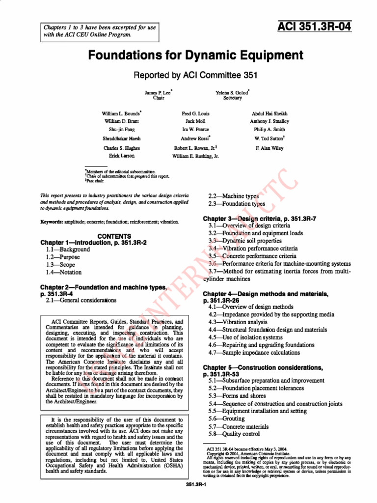 Regles Fondations Equipements Dynamiques | PDF | Deep Foundation | Force