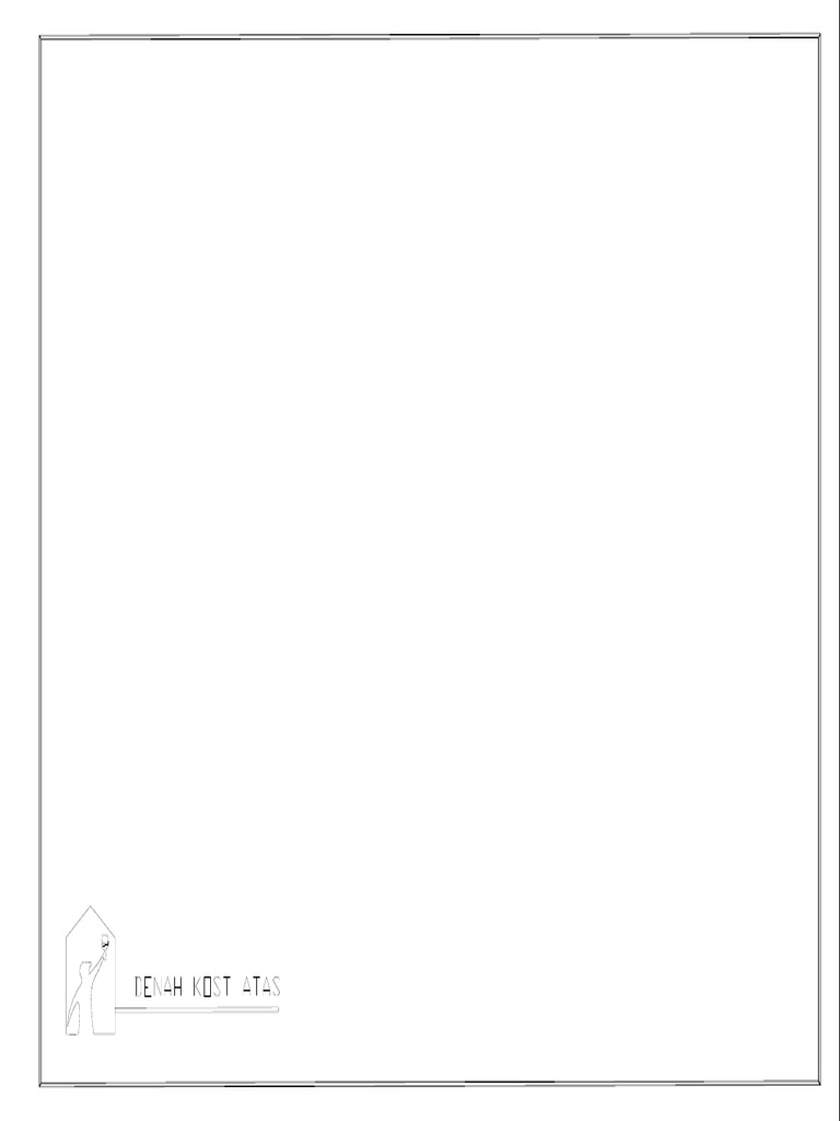 Denah Atas Dan STR Baja | PDF