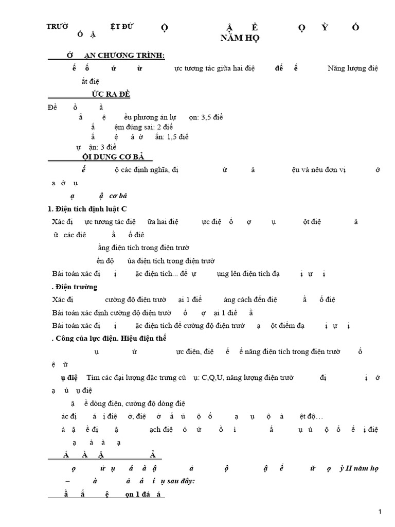 11-CK2-ĐỀ CƯƠNG | PDF