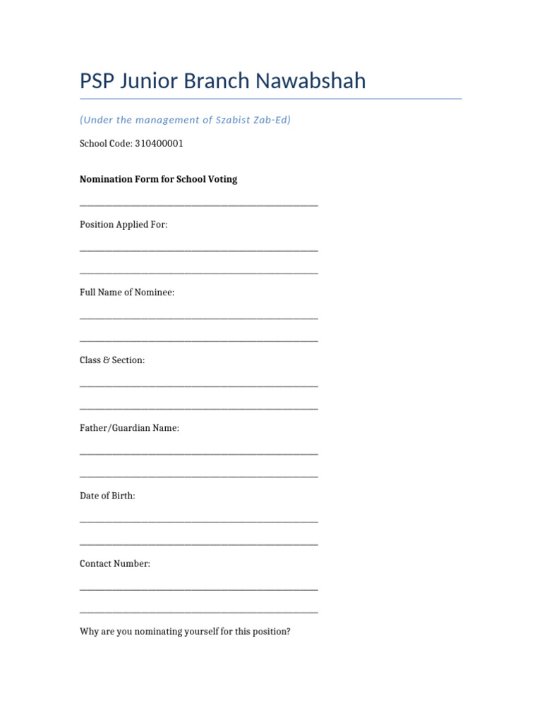 School_Voting_Nomination_Form | PDF