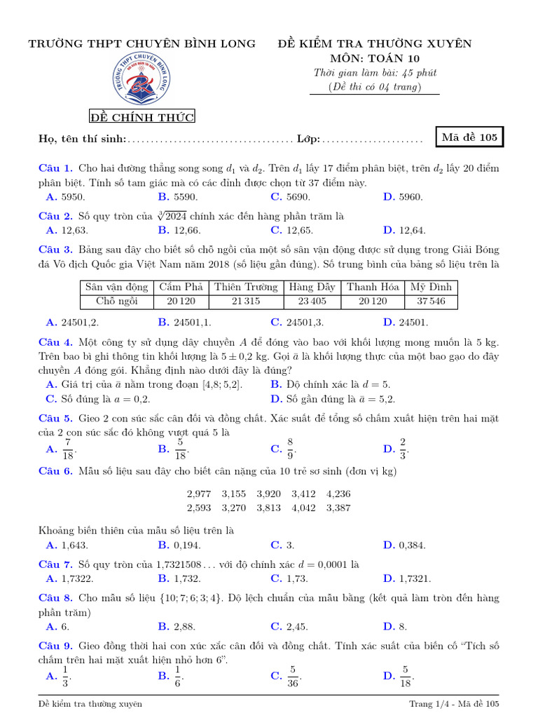 ĐỀ-10S-KTTX-K10-DS-C6-45P | PDF