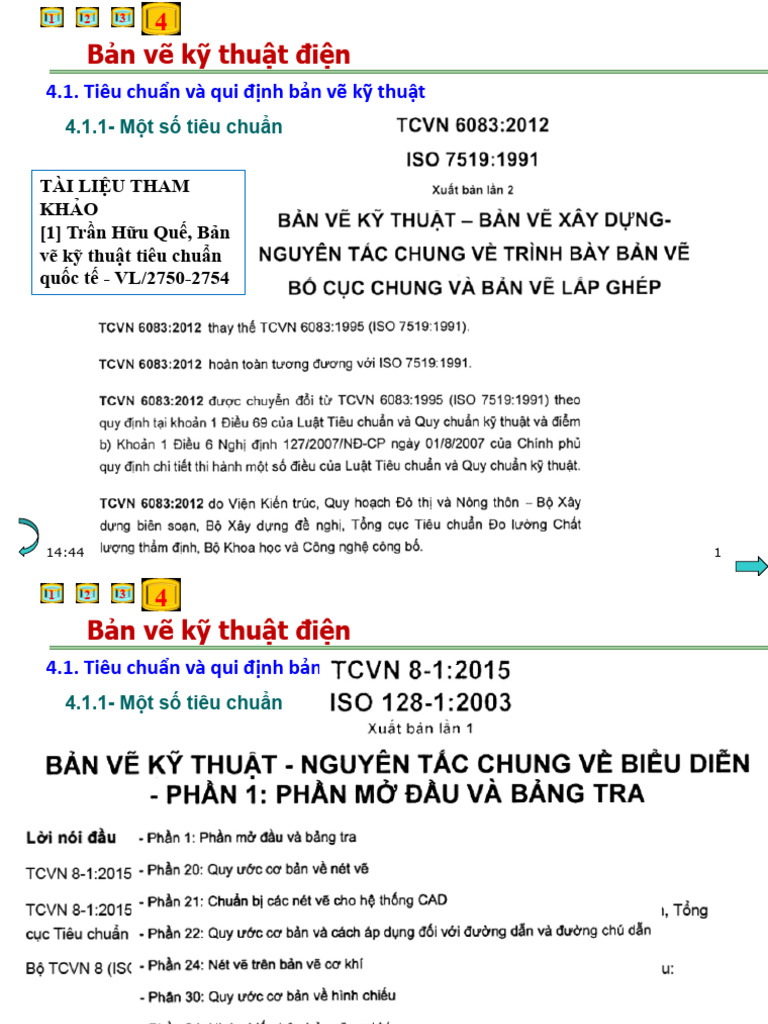 4 - TKKT - Ban Ve Ky Thuat Dien | PDF