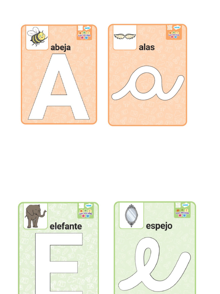 tapices de vocales aei | PDF