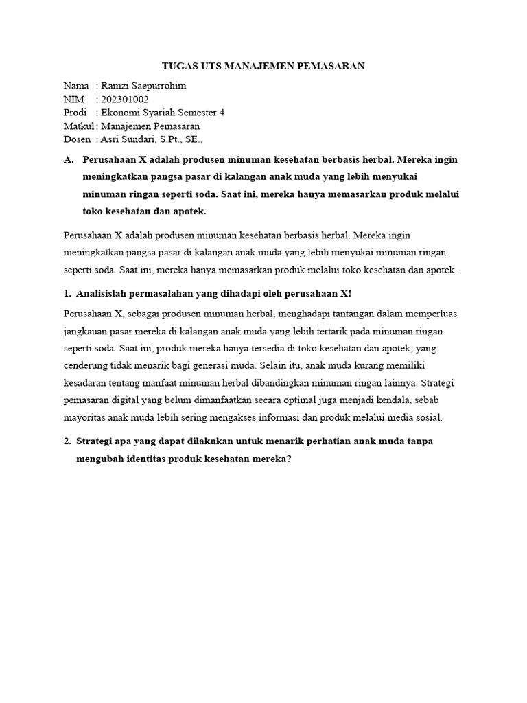 RAMZI SAEPURROHIM 202301006 | PDF