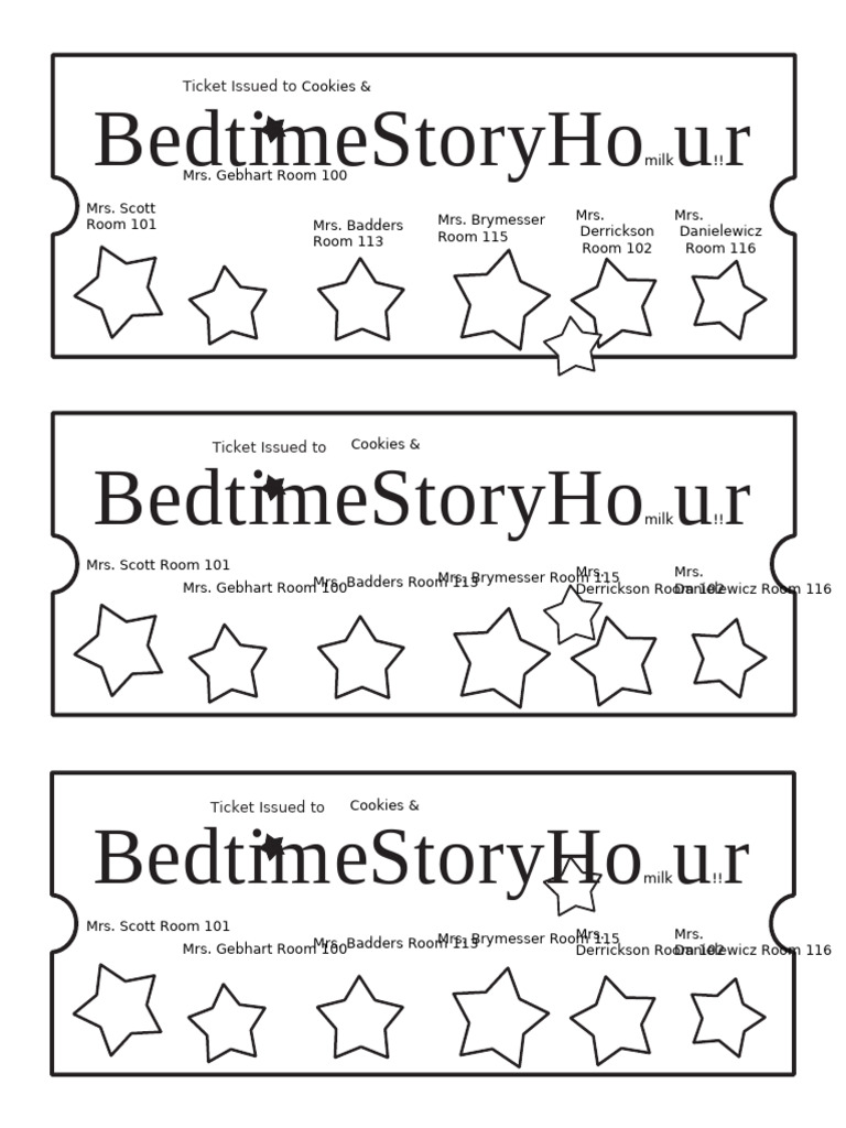 HG BedtimeStoryTicket2023 | PDF