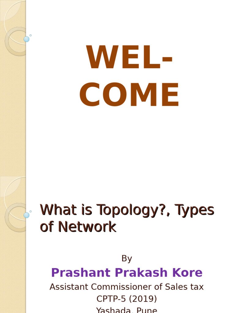 Presentation Kore - Prashant | PDF | Network Topology | Computer Network