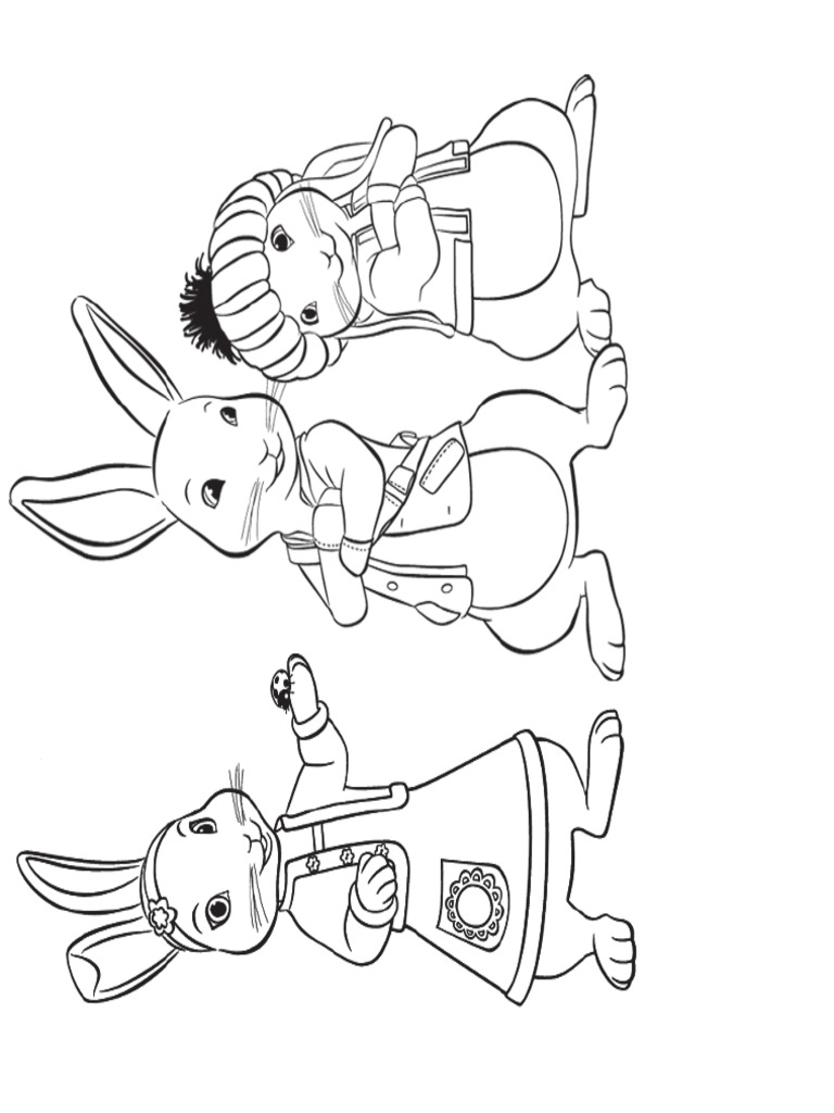 Peter Rabbit Colouring Sheets 1 | PDF
