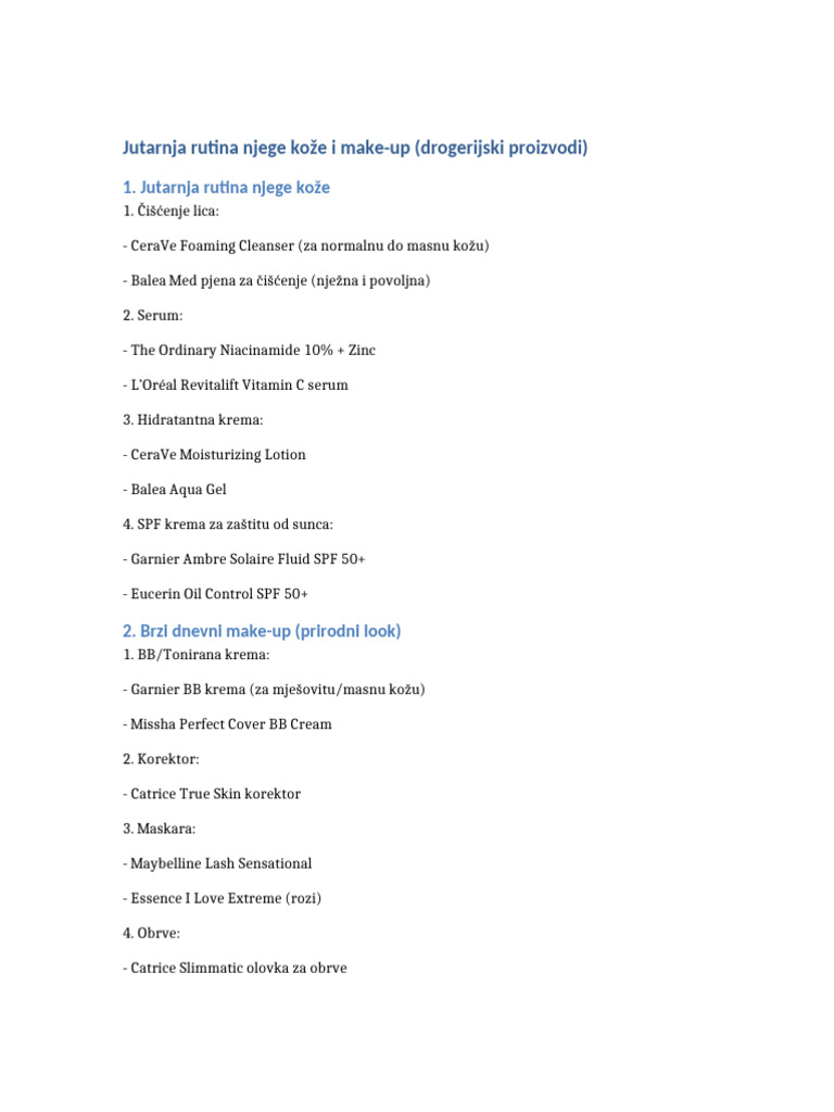 Jutarnja_rutina_i_drogerijski_proizvodi | PDF