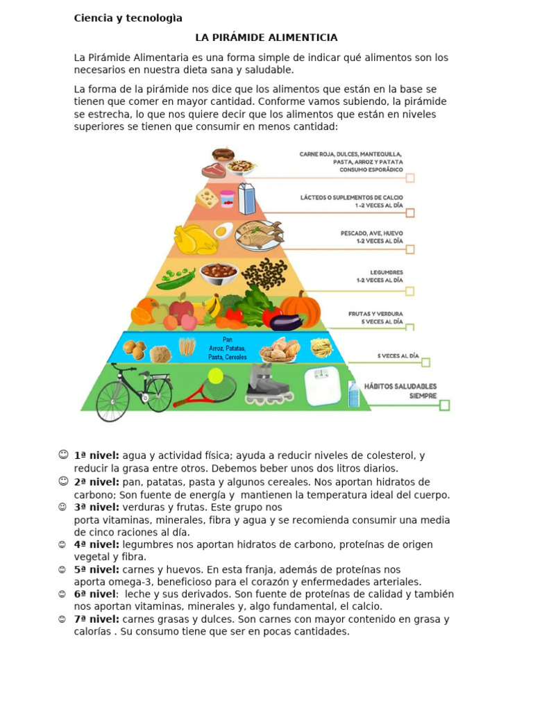 Ciencia y Tecnologìa - Lectura Cadena Alimenticia | PDF