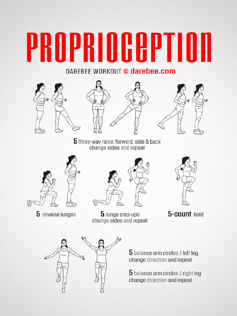 Proprioception Workout | PDF