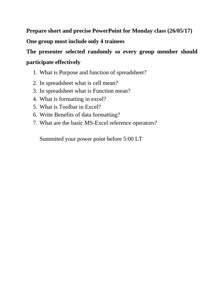 Group Work | PDF